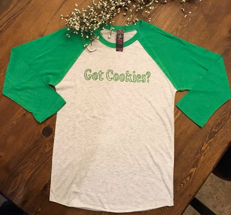 Got Cookies Adult Sparkle Tee